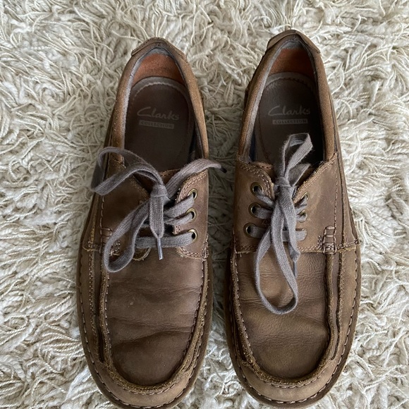 Clarks | Shoes | Clarks Collection Mens Boat Style Shoes Leather | Poshmark